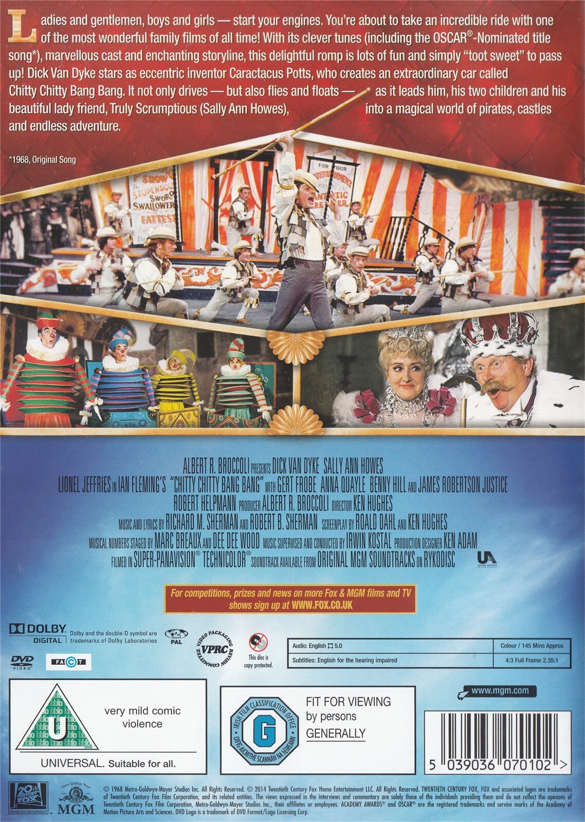 Chitty Chitty Bang Bang (DVD, 2014) for sale online | eBay
