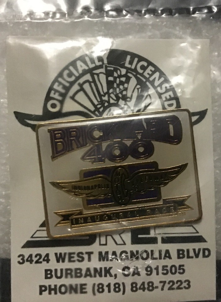 1994 BRICKYARD 400 Inaugural Race Officially Licensed Nascar Racing Pin ...