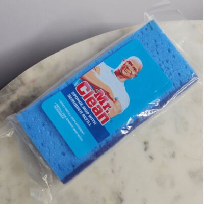 Mr. Clean Sponge Mop Refill Replacement Head - Blue Cleaning Pad | eBay