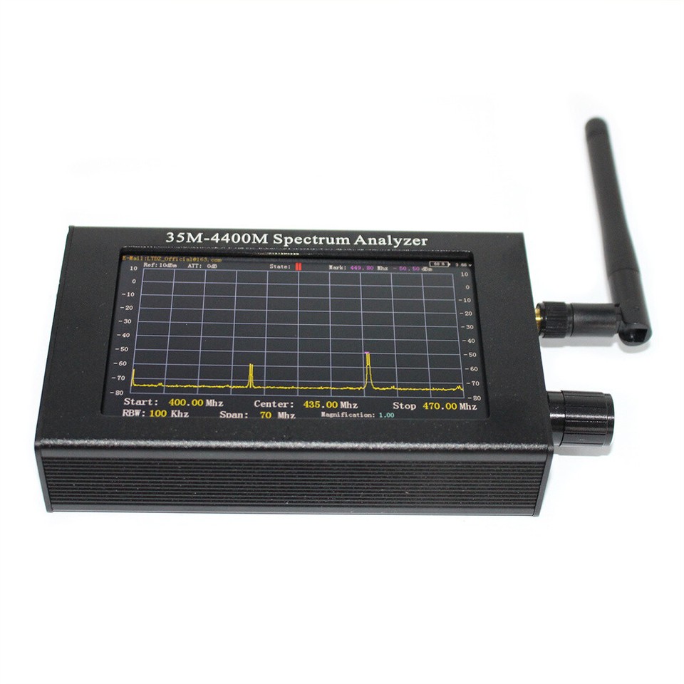 35M-4400M Spectrum Analyzer Simple Spectrum Analyzer 4.3" TFT Color LCD | eBay UK