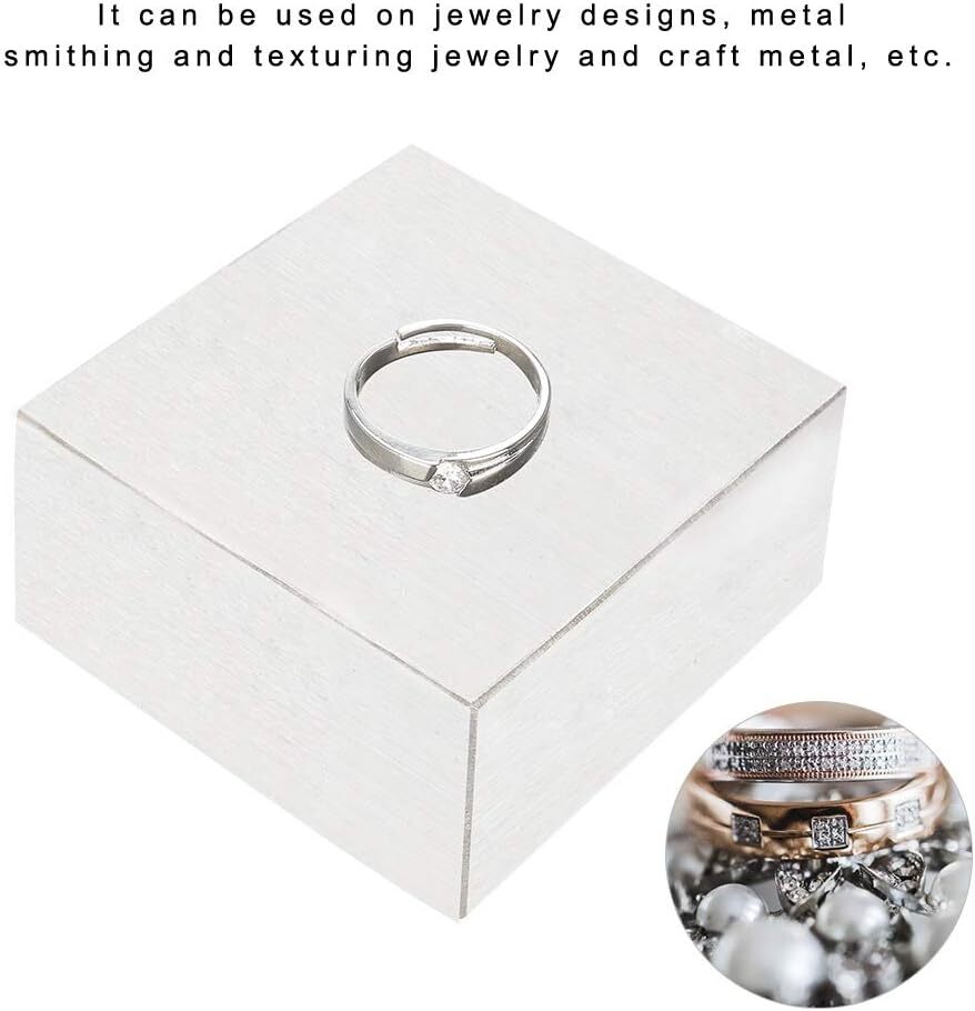 Square Anvil Jewelers Tool Metal Bench Block for Jewelry Making Metal ...