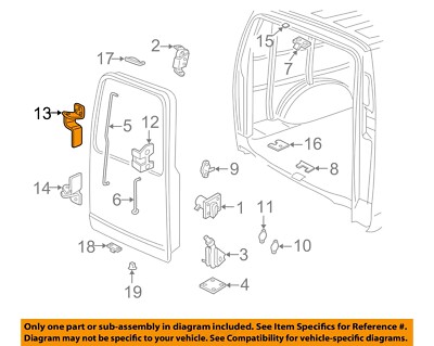 GM OEM Back Door-Upper Hinge 15994451 | eBay