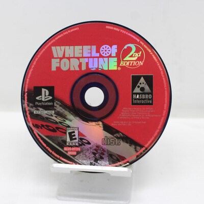 Wheel of Fortune 2nd Edition (Sony PlayStation 1, 2000) Disc Only ...