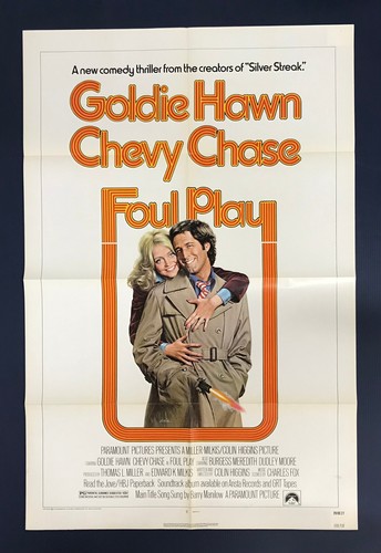 FOUL PLAY (1978) Original Movie Poster 27x41 | eBay