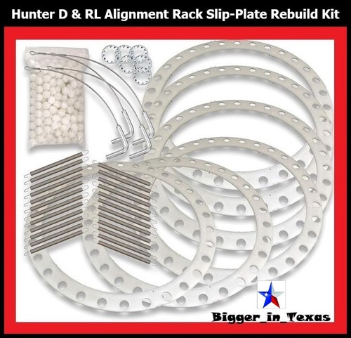 Hunter Rear Slip Plate Rebuild Kit for D & RL Alignment Rack With ...