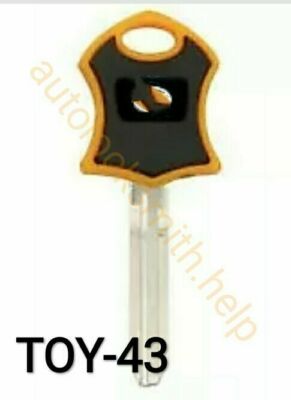 Key Toy-43 for Toyota Land Cruiser RAV4 Previa Yaris Alphard etc | eBay UK