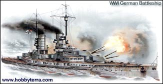 ICM S.005 1:350 WWI Markgraff German Battleship | eBay