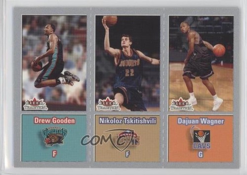 2002-03 Fleer Tradition Crystal /199 Drew Gooden Nikoloz Tskitishvili ...