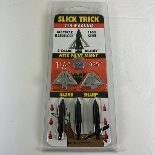 Slick Trick 125 Magnum Broadheads | eBay