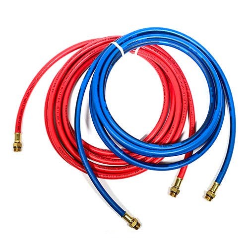 Robinair 70130 R-134a Service Hose Set for 34888HD, Red/Blue, 18 ft ...
