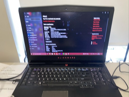Alienware M17 R4 17.3" FHD Gaming Laptop Intel I7, 16GB RAM, GTX1080 ...