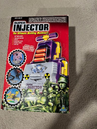Vintage Toymax Super Injector Ultimate Molding Machine Green Army Men ...