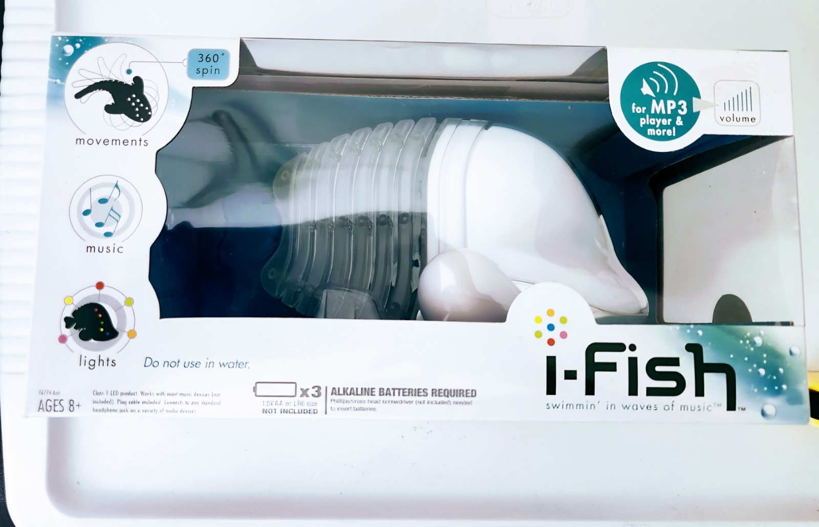 Very Rare Sega / Hasbro Simulated Swimming w Lights / iFish / Mp3 ...