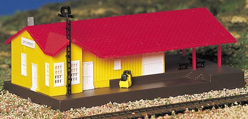Bachmann Plasticville N scale Building - Freight Station 45907 NEW | eBay