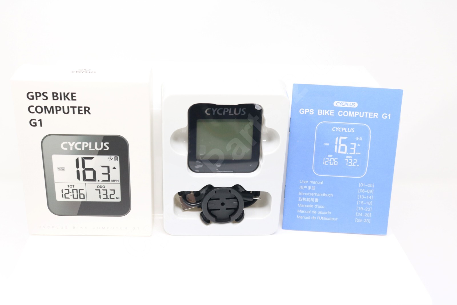 CYCPLUS Wireless GPS Bike Computer with Backlight IPX6 Waterproof ...