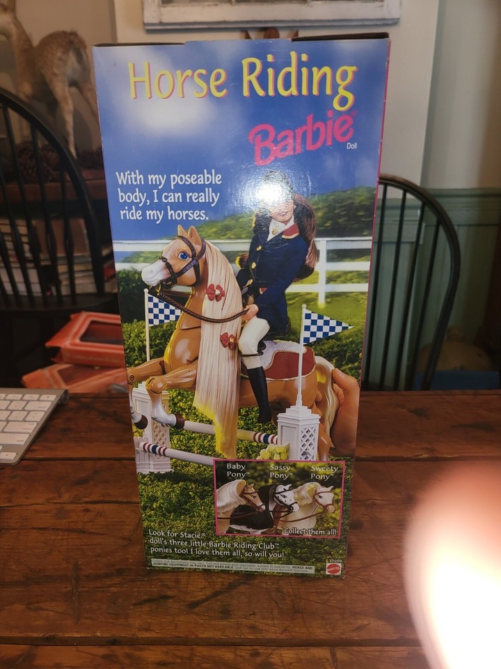 horse riding barbie 1997 doll | eBay