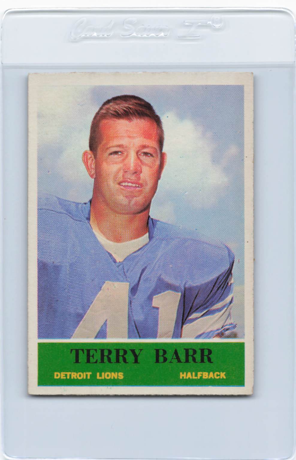 1964 Philadelphia #57 Terry Barr Lions EX/MT *DA-A8770 | eBay