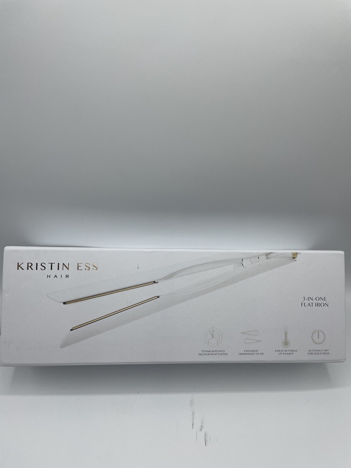 Kristin Ess Hair 3-In-One Titanium Flat Iron Hair Straightener ...