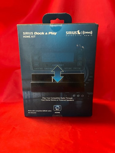 NEW & SEALED Sirius SUPH1 Dock & Play Satellite Radio Universal Home ...