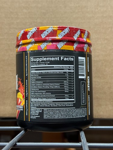 REDCON1 TOTAL WAR Pre Workout 30 Serv Energy Focus Free Ship Free ...