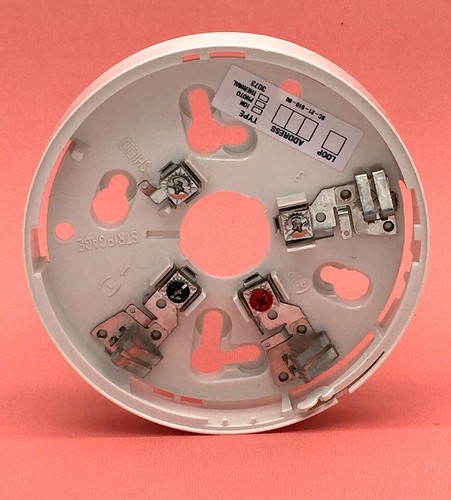 System Sensor Detector Base B501 White Open Area Protection used with ...