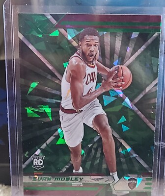 evan mobley 2021-22 panini chronicles xr Rookie card green craked ice ...