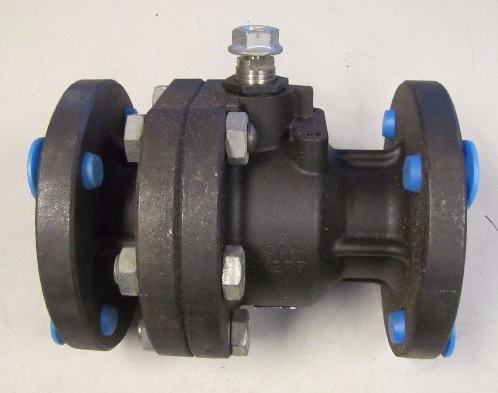 APOLLO 88-207-01 1-1/2" STEEL WCB 4 BOLT ANSI 150 FLANGED FULL PORT ...