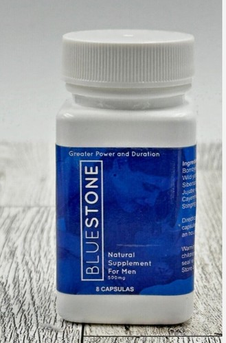 Bluestone Pills for Men Vigor potencia asegurada Natural 1 Pack 8 ...