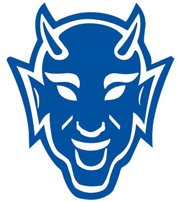Duke University Blue Devils sticker logo NCAA weatherproof bumper vinyl ...