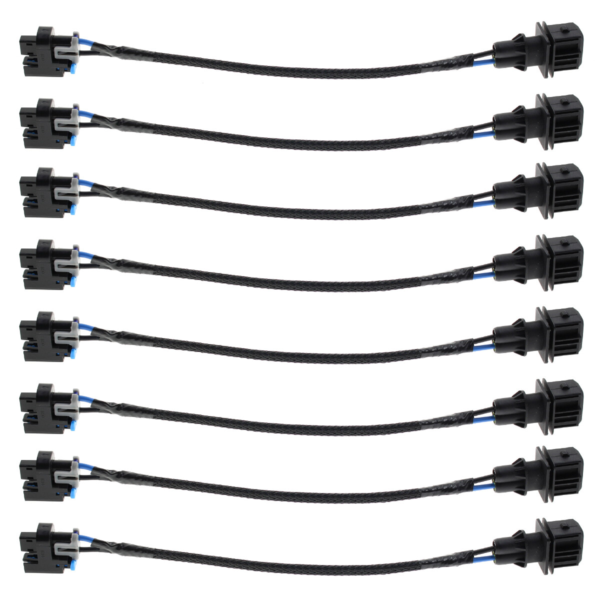 8pc For Jetronic EV1 to Mini Delphi Multec 2 Fuel Injectors Wire ...