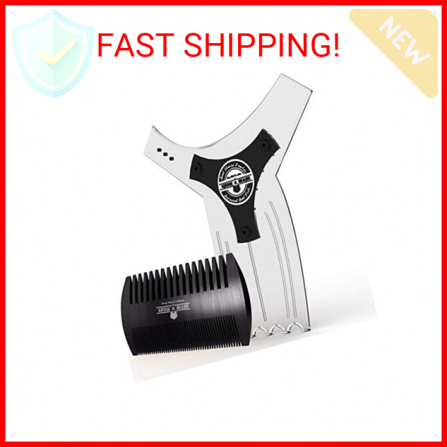 Beard Shaper & Beard Shaping Tool for Men, Beard Lineup Guide Template ...