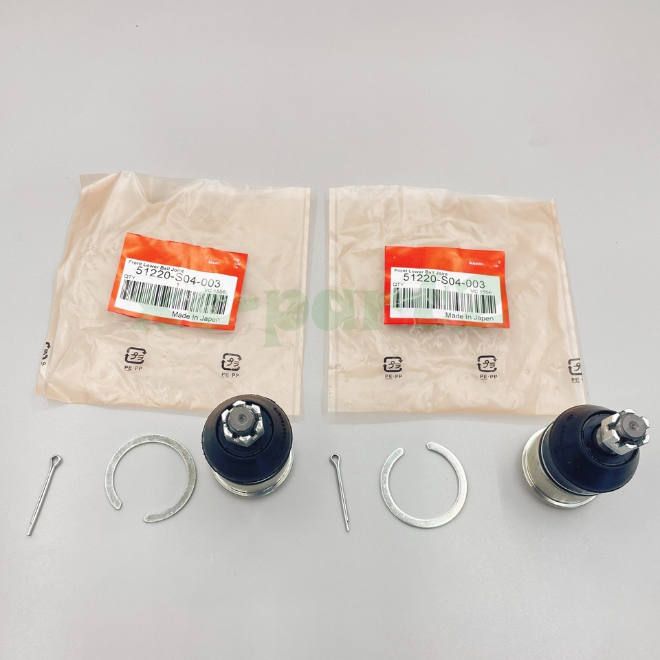 NEW 2X Front Lower Ball Joint 51220-S04-003 For Honda 92-00 Civic 97-01 ...