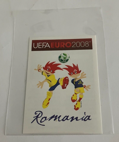 Image Vignette Sticker Cromo n°306 ROMANIA Roumanie PANINI EURO 2008 | eBay