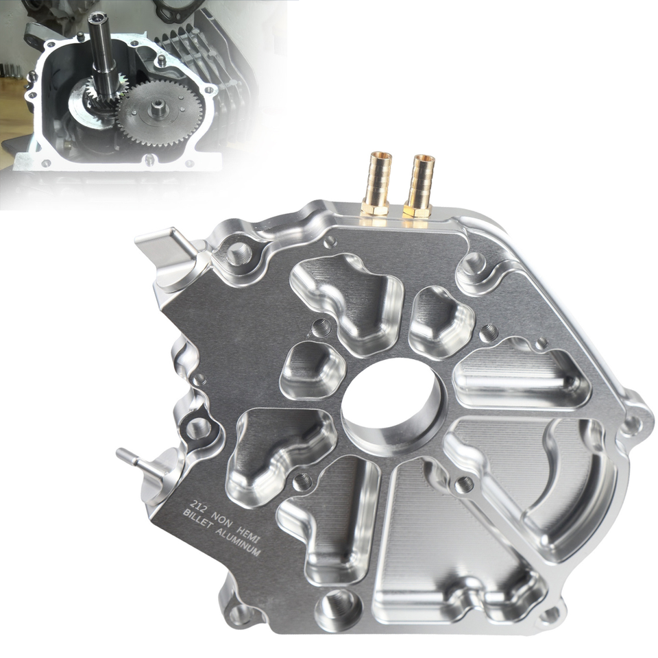 Ghost Aluminum Dual Bearing Side Cover Kit For Predator 212cc Non Hemi ...