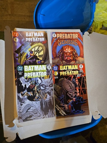 4 Lot Nemesis #1 Batman Versus Predator III #1, Chuck Dixon, 1997, DC ...