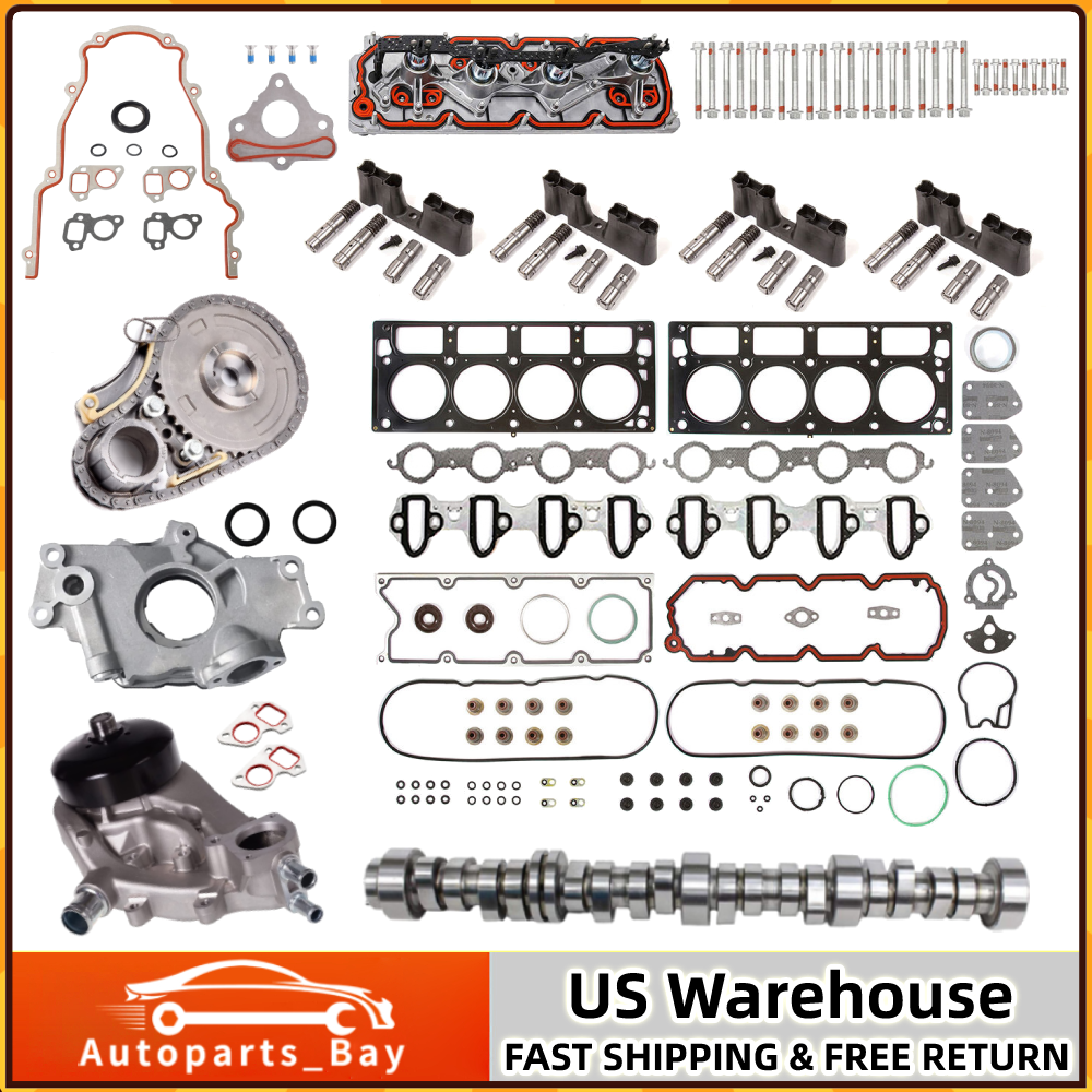 AFM DOD Kit for 05-14 Chevy GM 5.3L Camshaft Lifters Head Gasket Set ...