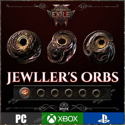 PATH OF EXILE 2 💎JEWELLER'S ORBS 💎 LESSER GREATER PERFECT 💎 POE2 EARLY ...