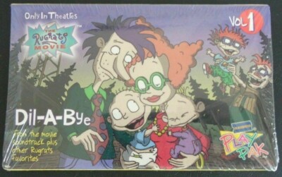 RUGRATS MOVIE - Dil-A-Bye - Cassette Tape - Blockbuster Play Pak Volume ...