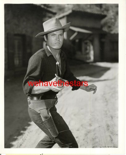 Vintage Ty Hardin SEXY HANDSOME COWBOY '61 CHEYENNE TV Publicity ...