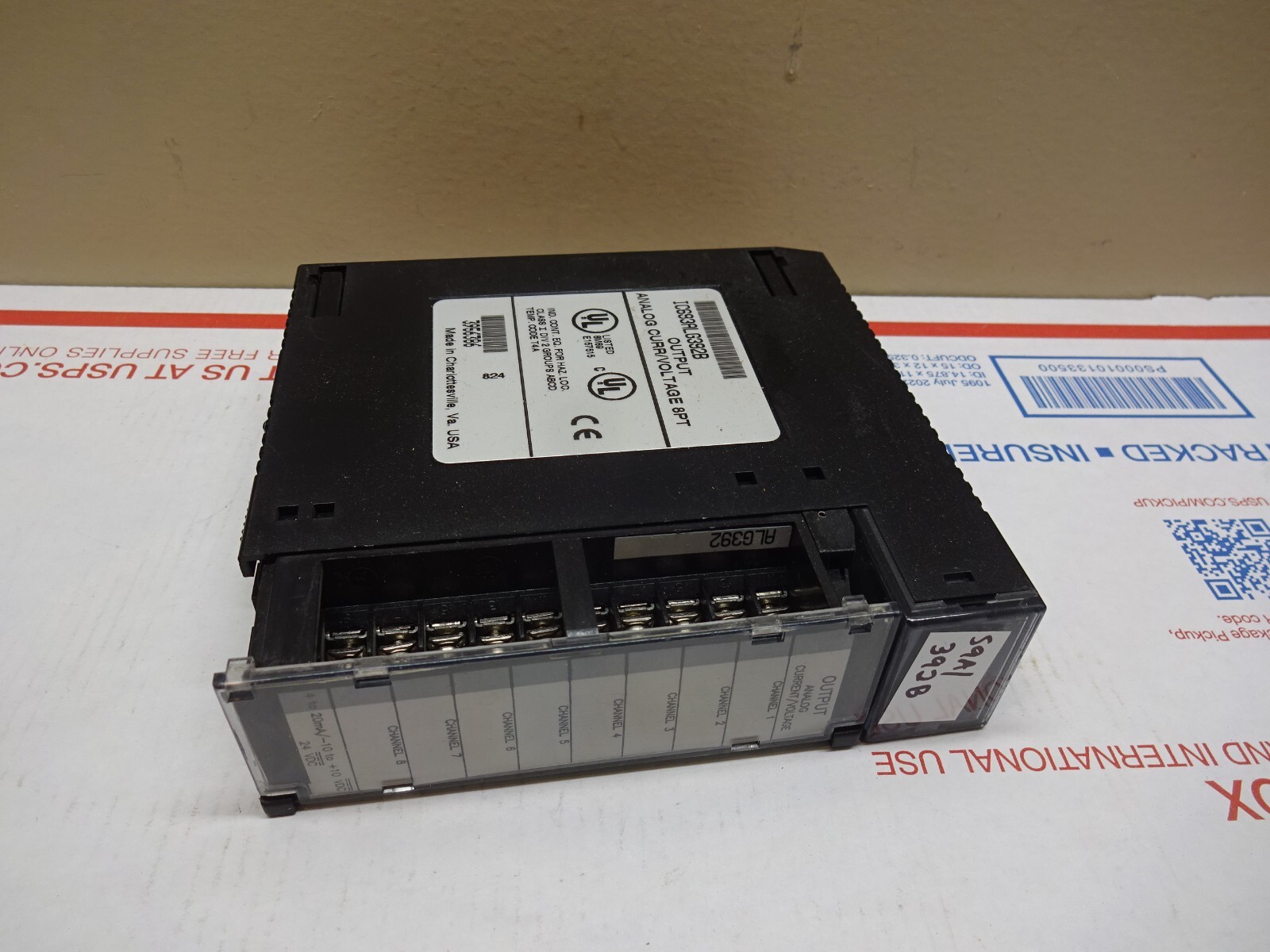 GE FANUC IC693ALG392 / IC693ALG392B / OUTPUT ANALOG CURR/VOLTAGE 8PT | eBay