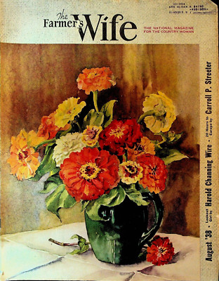The Farmer's Wife Magazine August 1938 Lucy DeBase Jewell Bothwell Tull ...