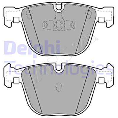 DELPHI Disc Brake Pad Set For BMW F01 F02 F03 F04 F07 08-17 34216790966 ...