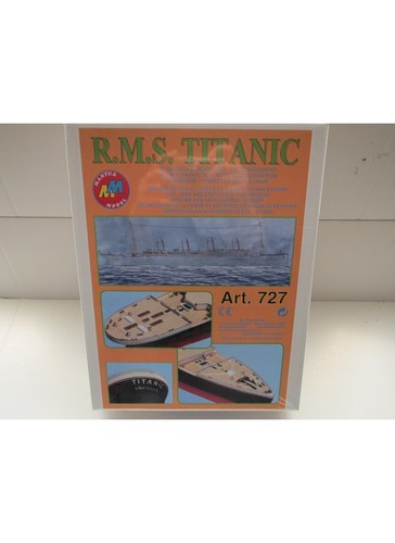 Mantua Model Titanic Kit No. 3 (Hull-Deck Decorations) 1:200 727 Model ...