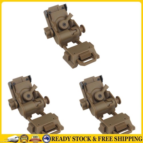 L4G24 NVG Helmet Mount Foldable for PVS15 PVS18 PGPNVG18 Goggles (Khaki ...