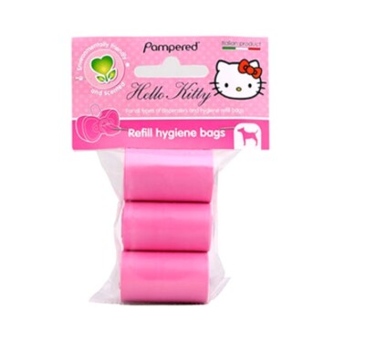Hello Kitty Pet Dog Waste Poop Bag Doggy Bag Pooper Scooper Poop Bag ...