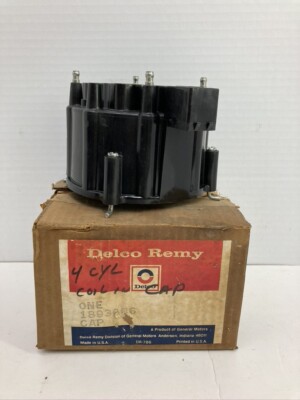 New NOS Delco Remy #1893686 Distributor Cap for 1977-1981 GM 4 Cylinder ...