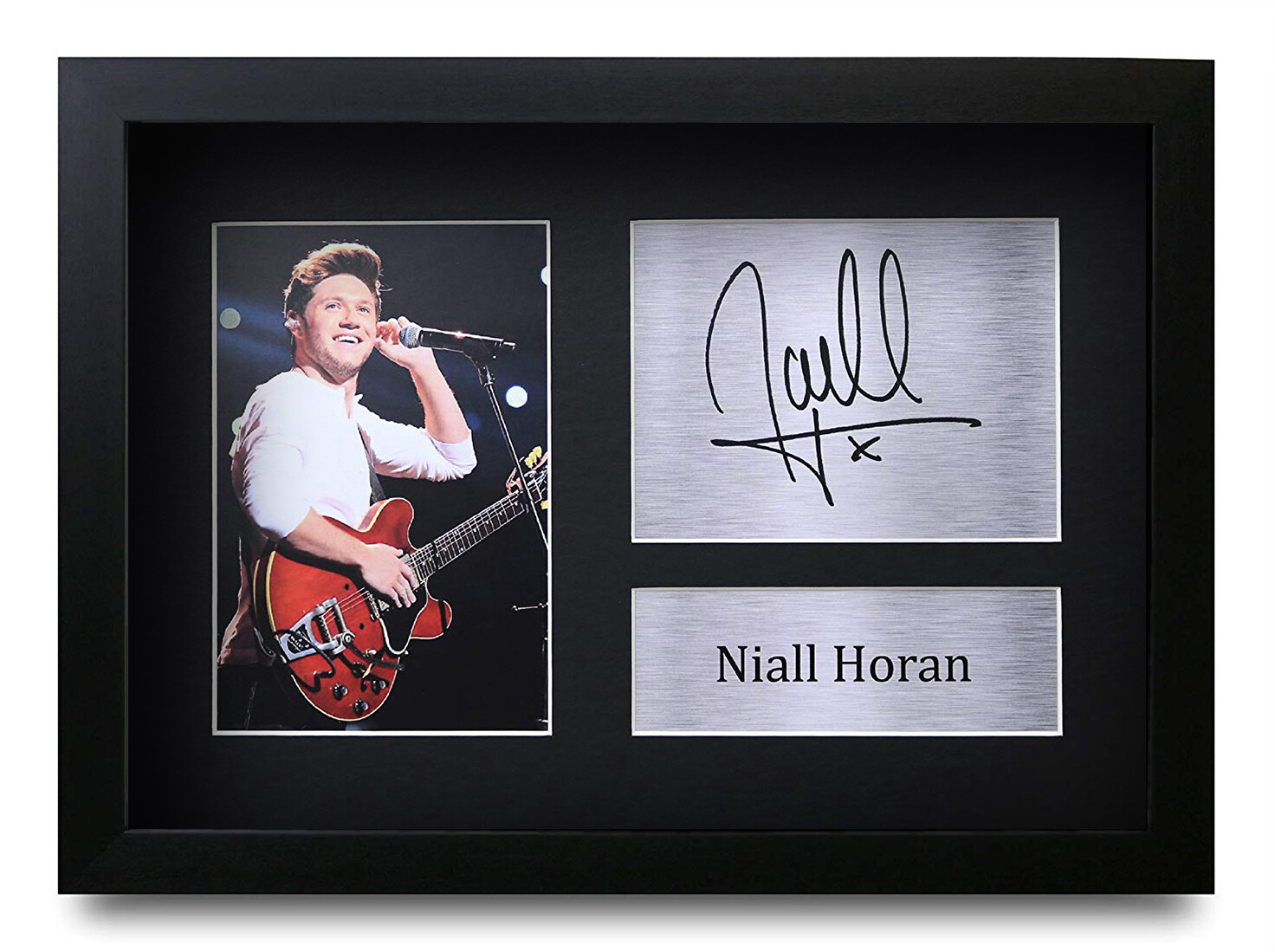 Niall Horan Signed A4 Framed Printed Autograph One Direction 1D Music ...