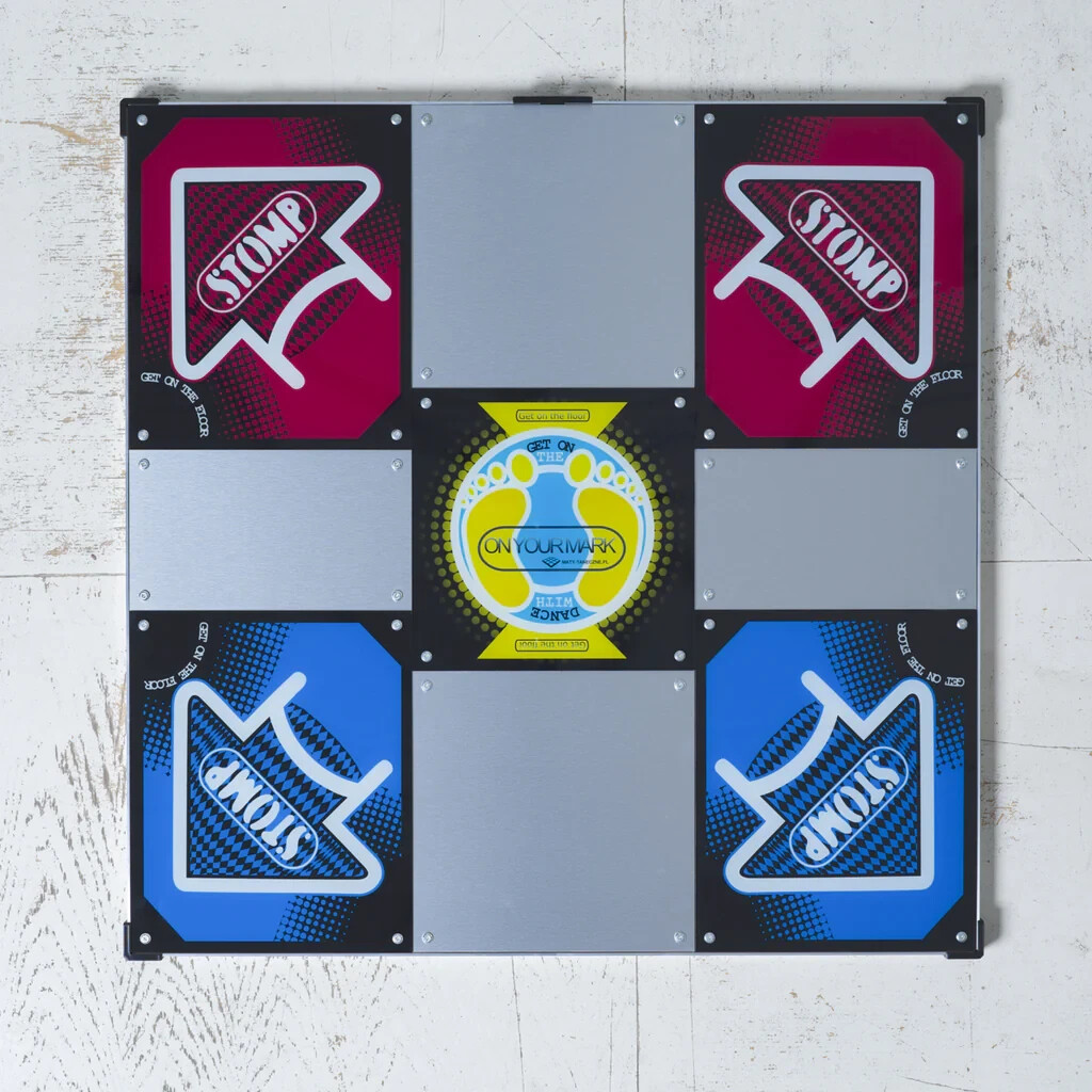 L-TEK PIU EX PRO Metal 2 - USB Dance Pad for Pump It Up, PIU, StepMania ...