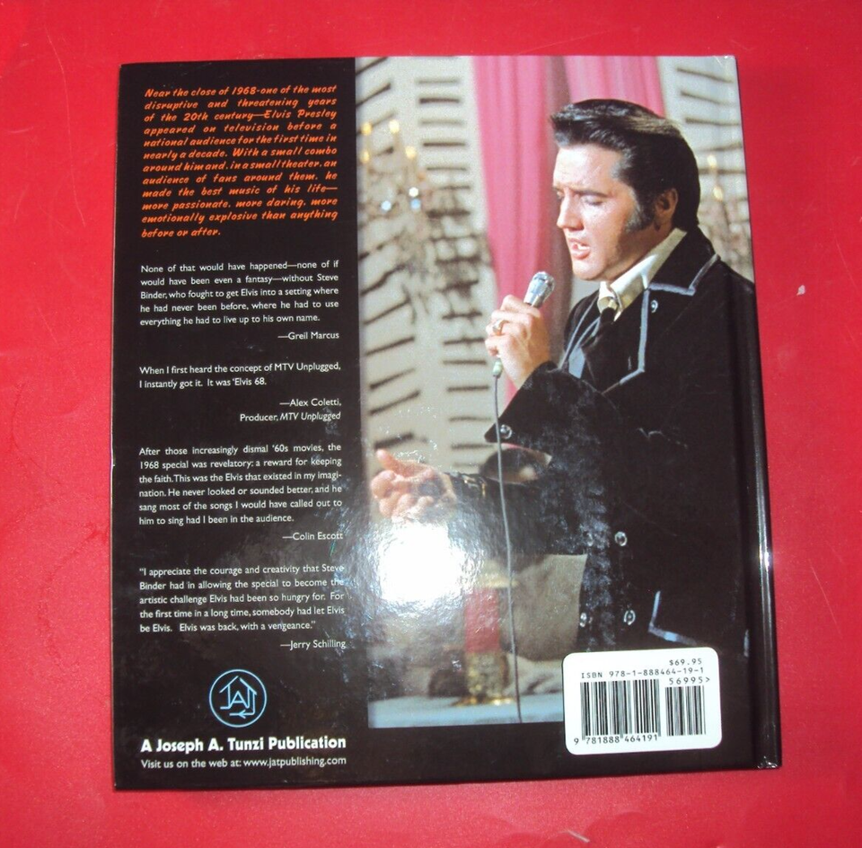 '68 AT 40 RETROSPECTIVE - STEVE BINDER - ELVIS PRESLEY BOOK -HC - W ...
