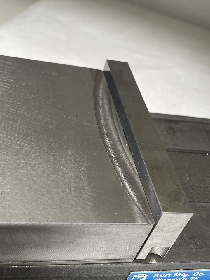 Kurt 6” Precision Machine Vise Model D675 Serial No. 82349 W/Steel Jaws ...